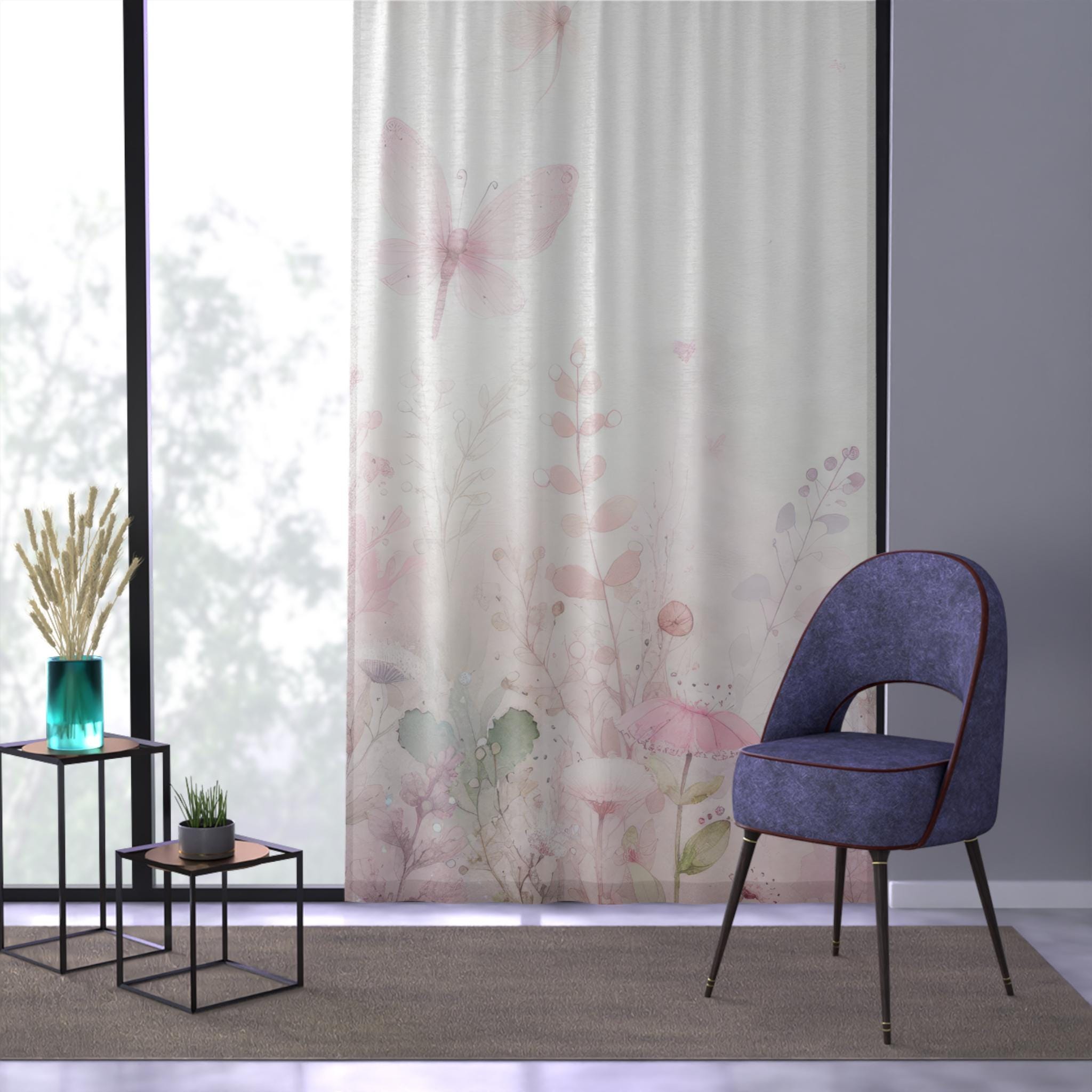 Feminine Curtains Feminine Curtains Etsy