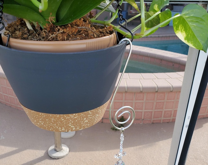 Angels Suncatchers in a Coil Spiral Wand 11 or 14 High, You Can Chose ...