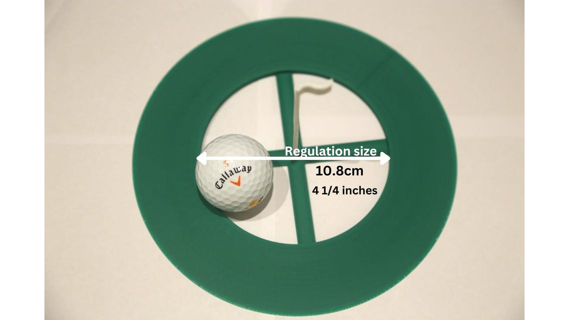 Multidirectional Golf Hole for Putting Practice Indoors - Etsy
