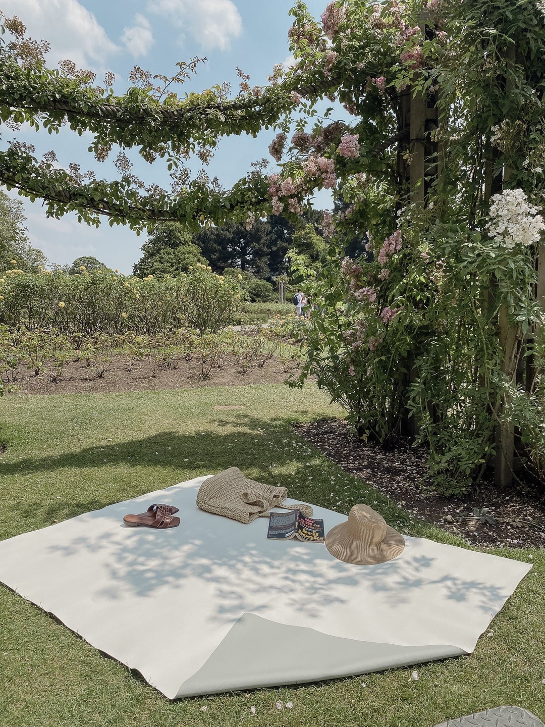 Vegan Leather Picnic Blanket Vegan Outdoor Blanket Splat Mat Indoor ...