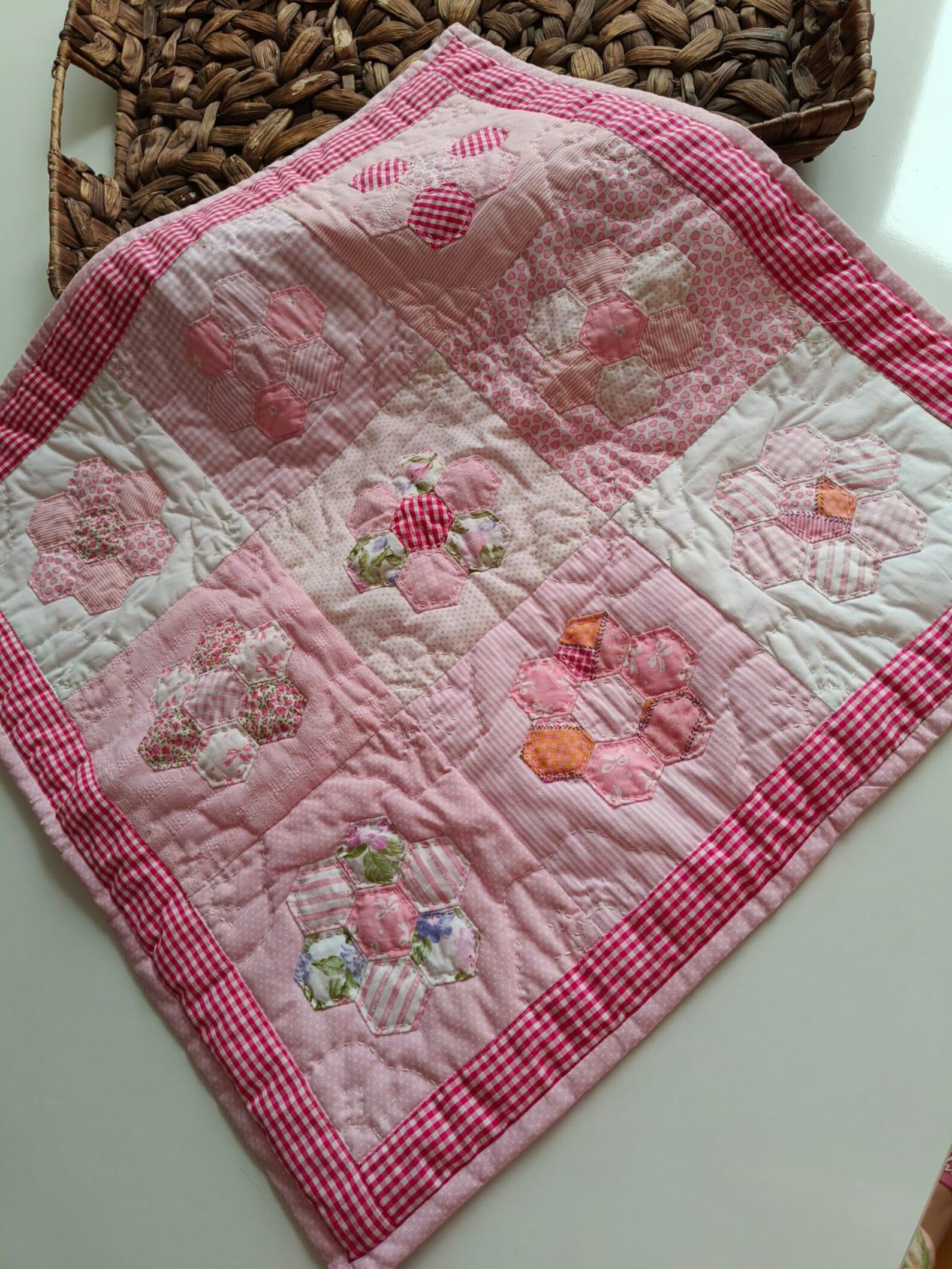 Patchwork Pillowcase PDF Template, Handmade Cotton Quilted Pillowcase ...