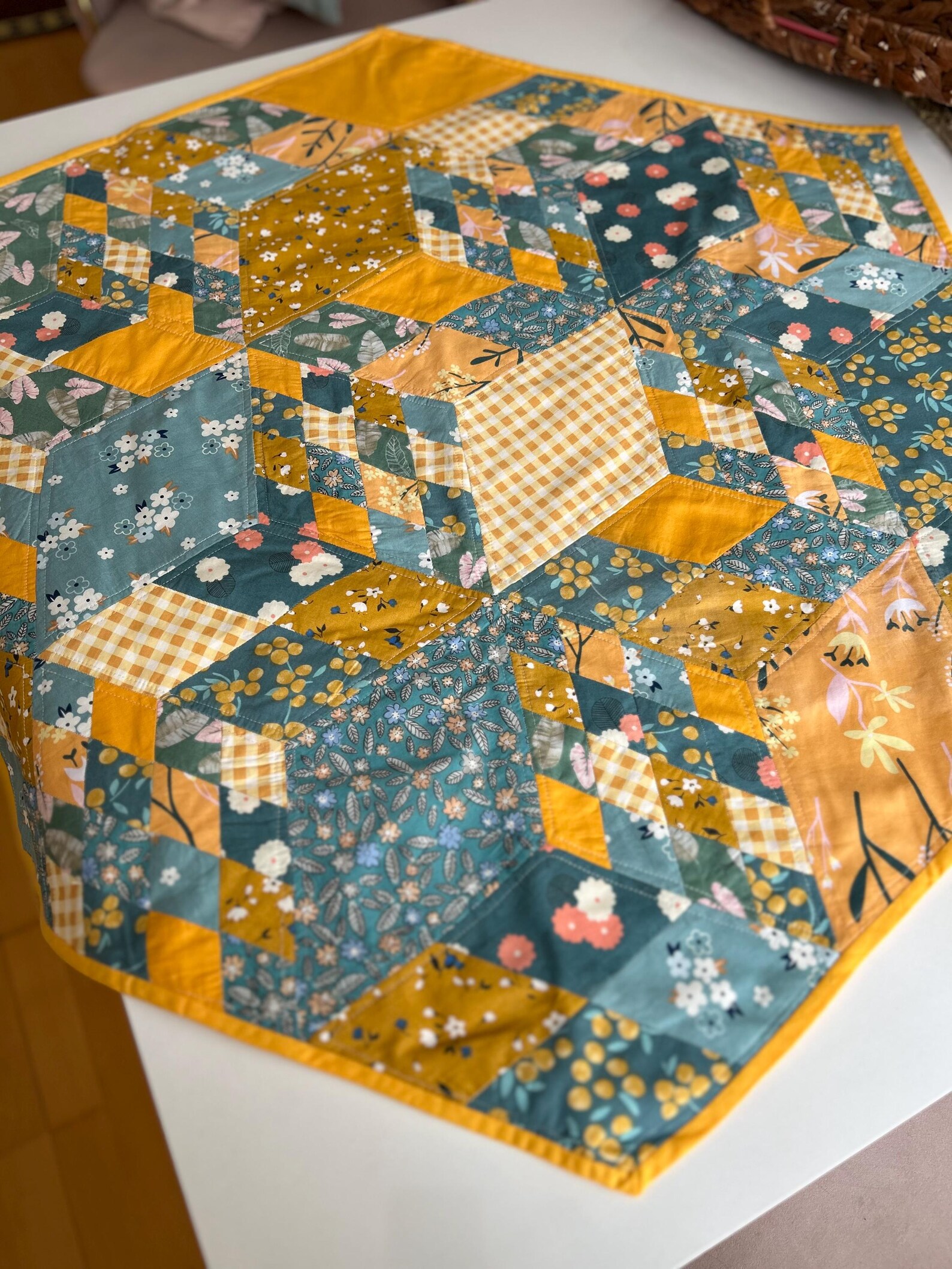 60 Degree Diamond Template, Patchwork PDF Template, Handmade Patchwork ...