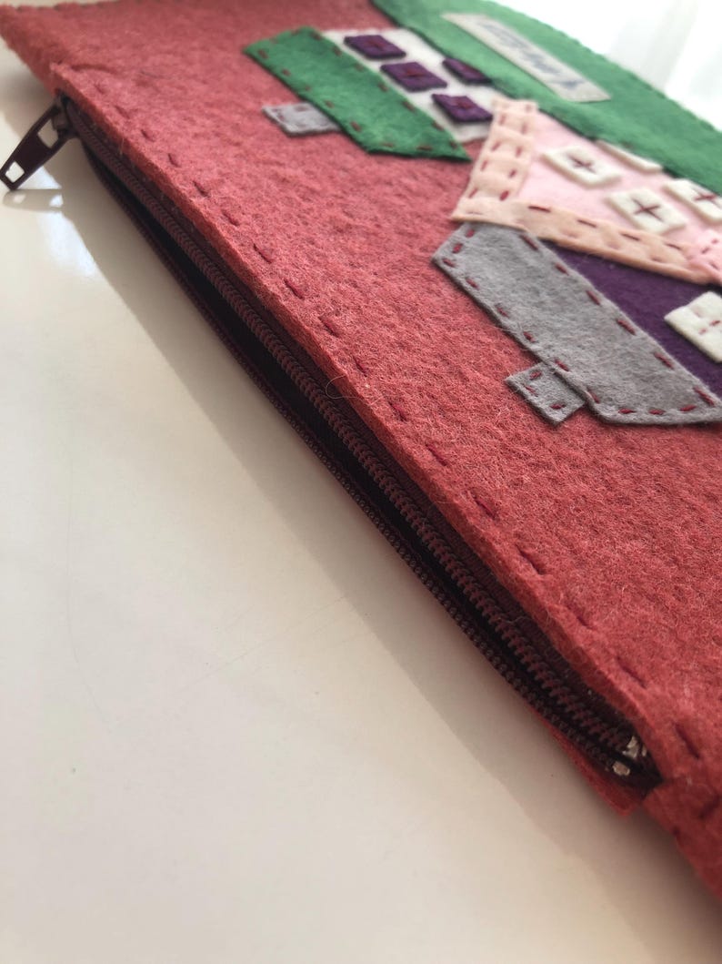 Red Felt Mini Wallet ,stylish Purse,choice,bags and Purses,small Wallet ...