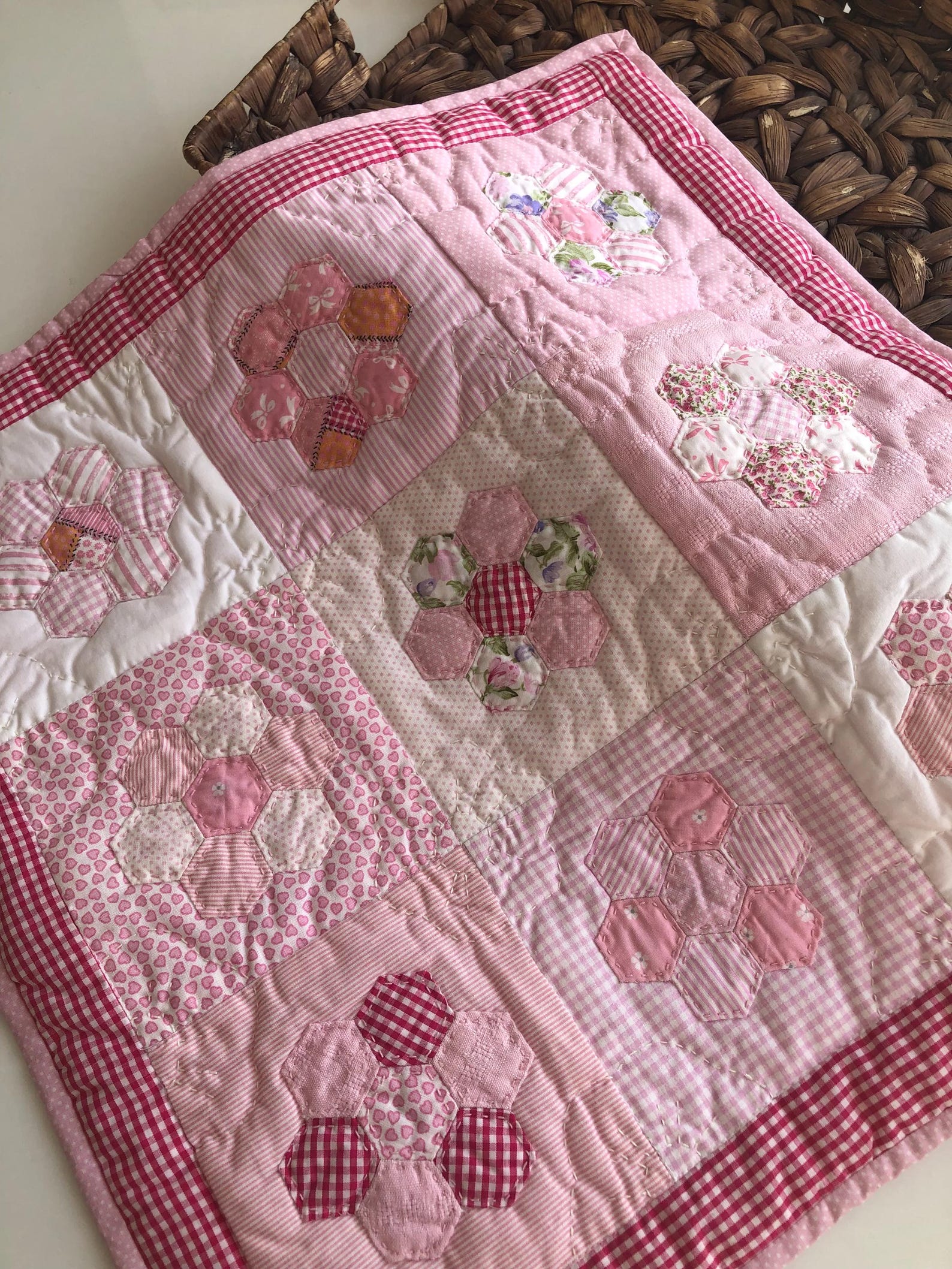 Patchwork Pillowcase PDF Template, Handmade Cotton Quilted Pillowcase ...