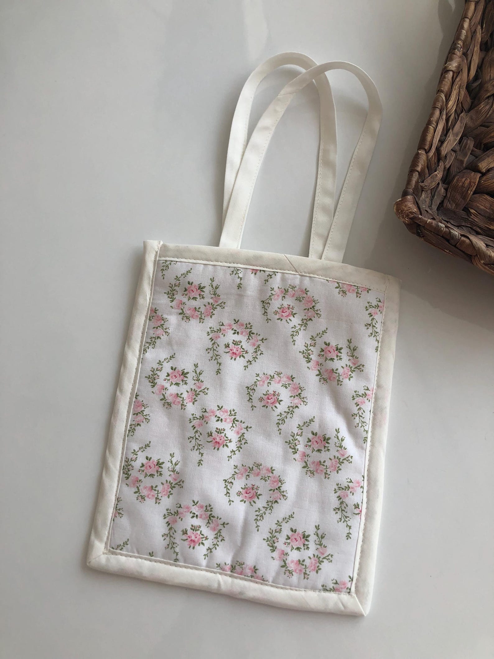 Diy Pink Patchwork Bag Set,do İt Yourself Handmade Cotton Quilted Girls ...