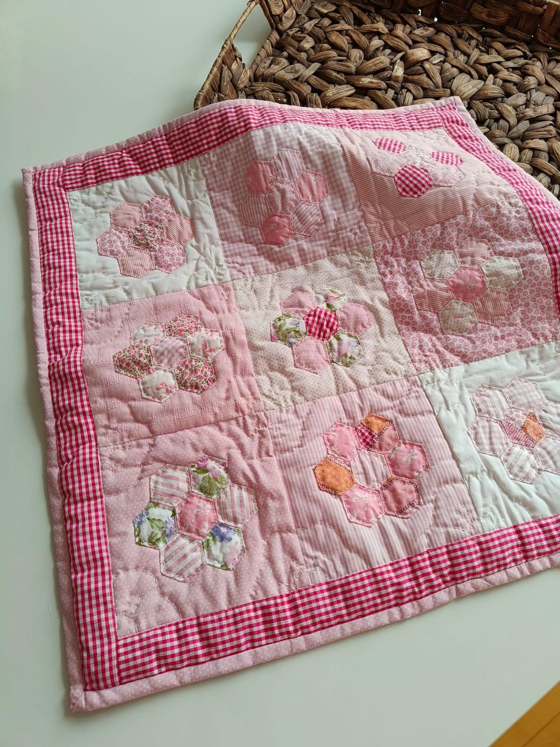 Patchwork Pillowcase PDF Template, Handmade Cotton Quilted Pillowcase ...