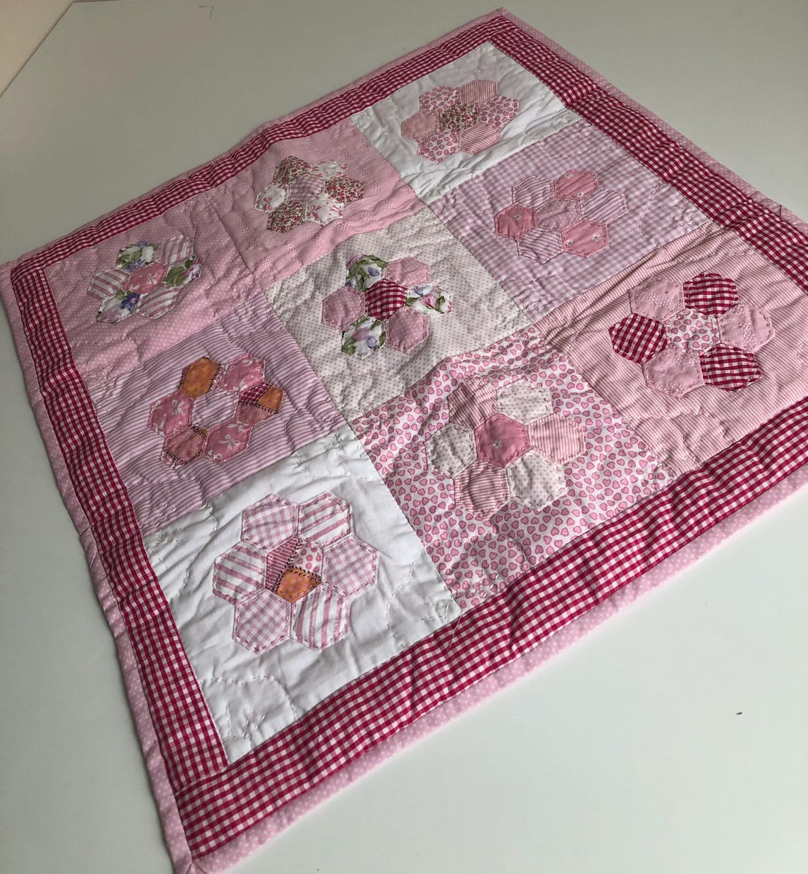 Patchwork Pillowcase PDF Template, Handmade Cotton Quilted Pillowcase ...