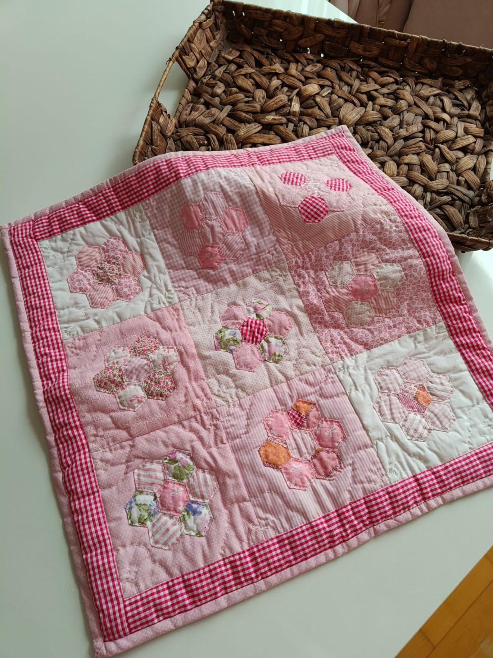 Patchwork Pillowcase PDF Template, Handmade Cotton Quilted Pillowcase ...