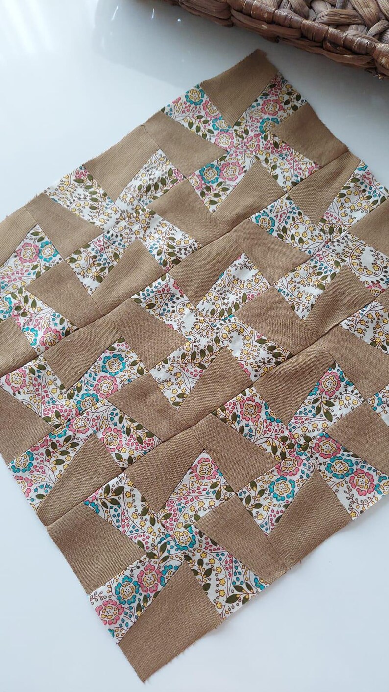 Patchwork Fabric PDF Template, Handmade Patchwork Model, Pattern - Etsy