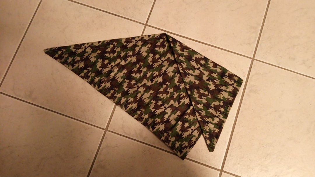 Big Bandana / Fursuit Bandana in Military Color - Etsy