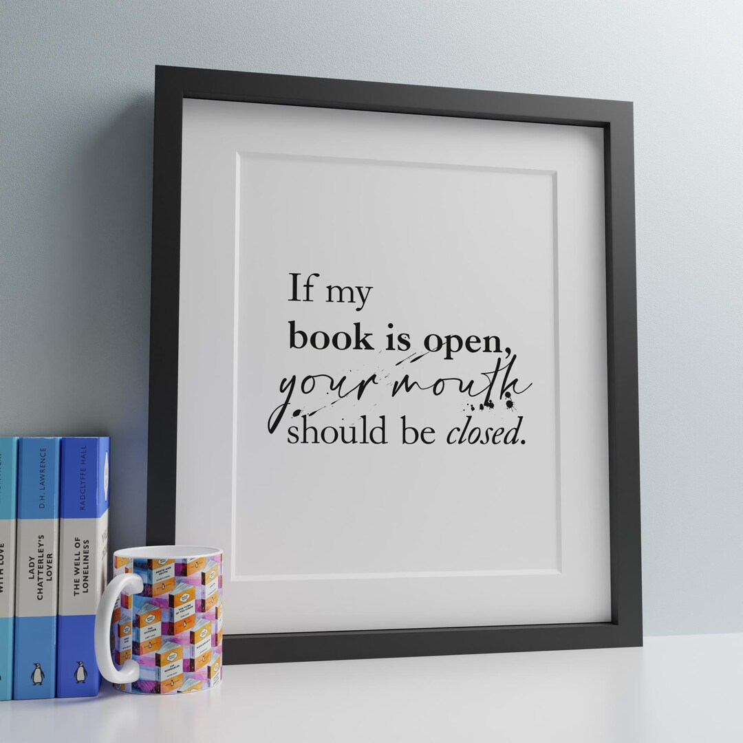 Digital Download Typography Posters Witty and Insightful Quotes About ...