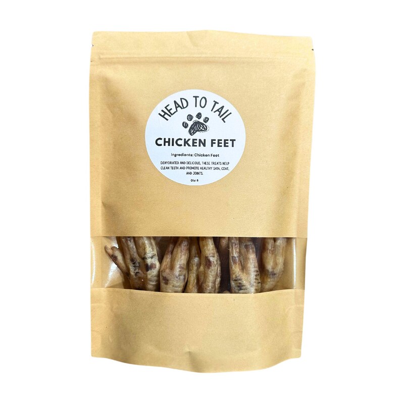 Chicken Feet Single Ingredient All Natural Dog Treats Healthy Dental ...