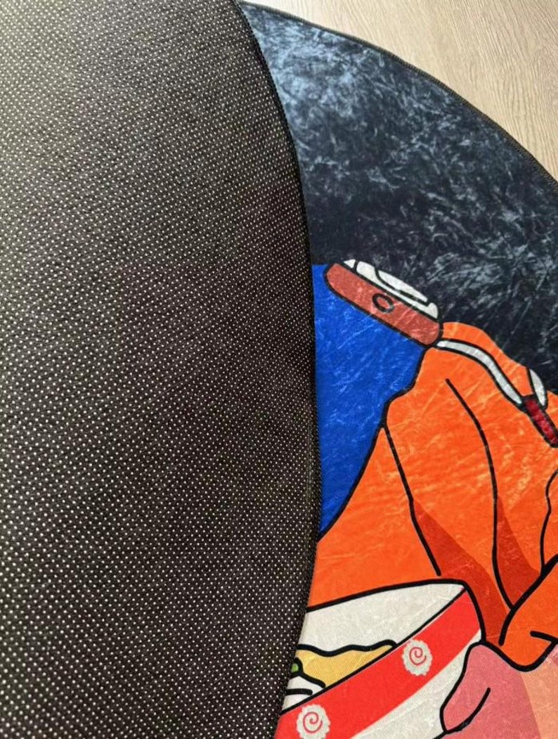 Naruto Ramen Rug Anime Tufted Rug, Naruto Rug, Gift for Him New Home ...