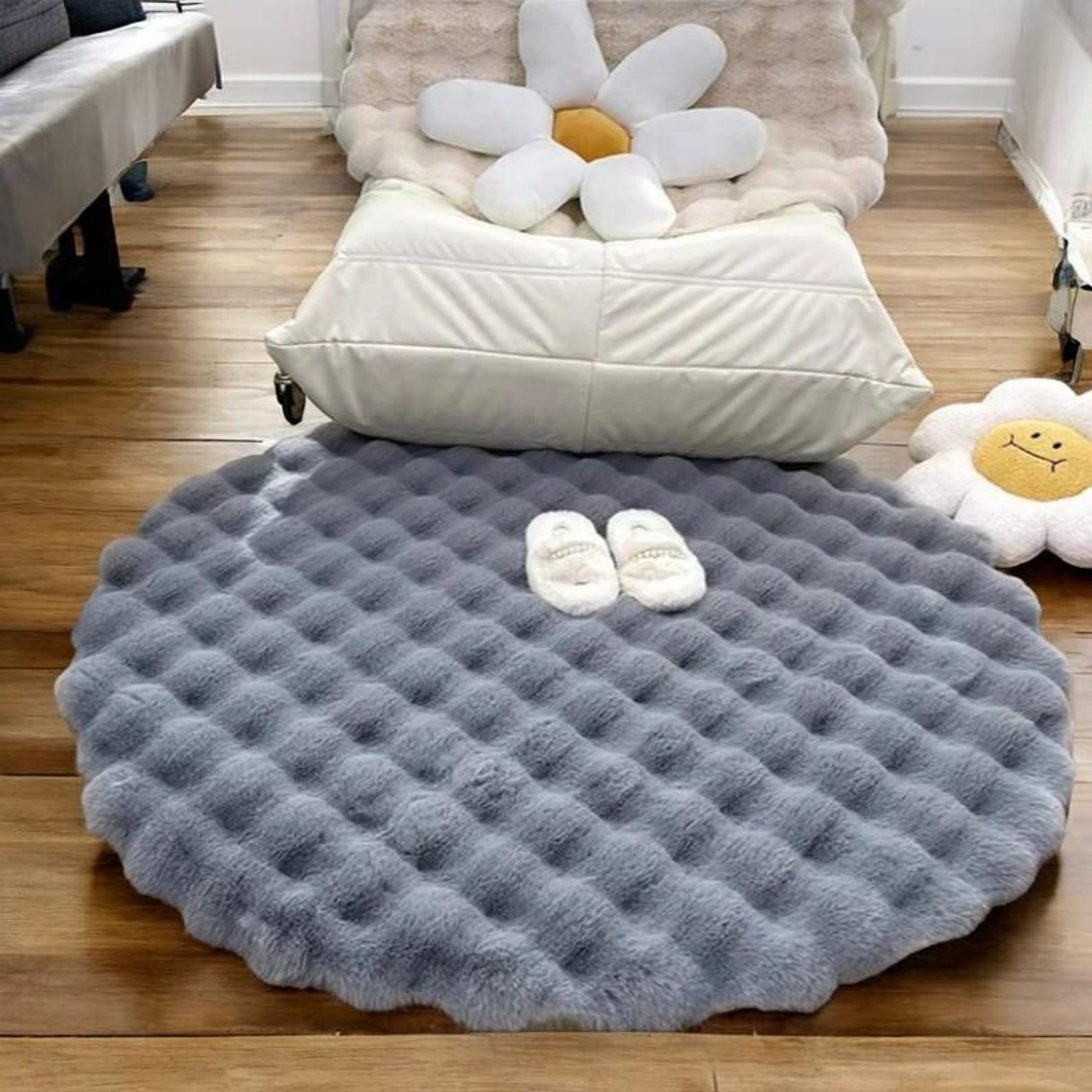 Yeti Luxury Fluffy Rug for Bedroom Large Area Living Room Decoration ...