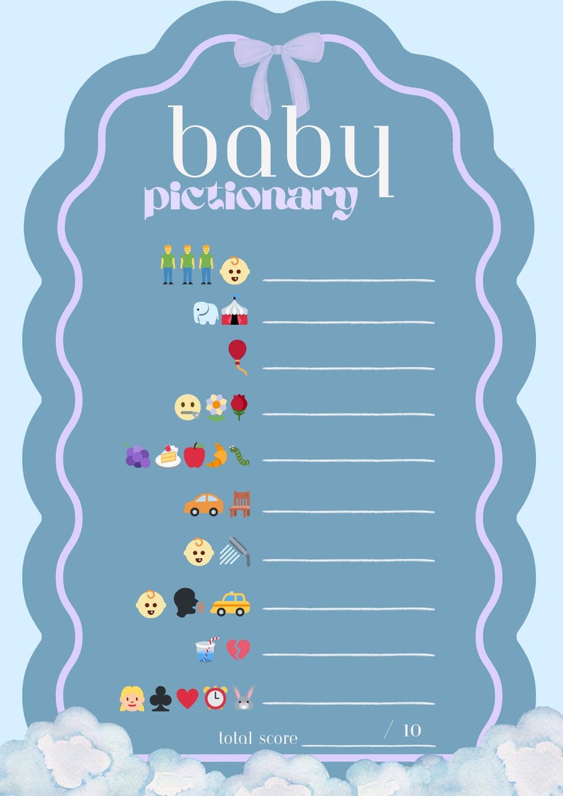 Baby Shower Games | Printable Baby Shower Games | Baby Boy | Baby ...