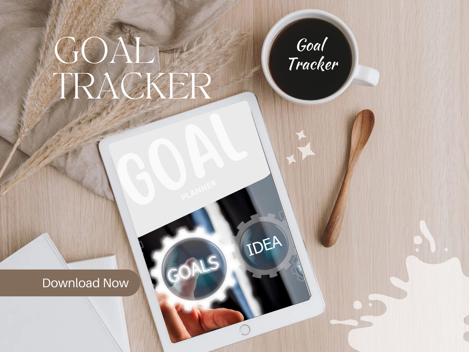Printable Goal Planner Bundle Daily Weekly Monthly Yearly Goal Second ...