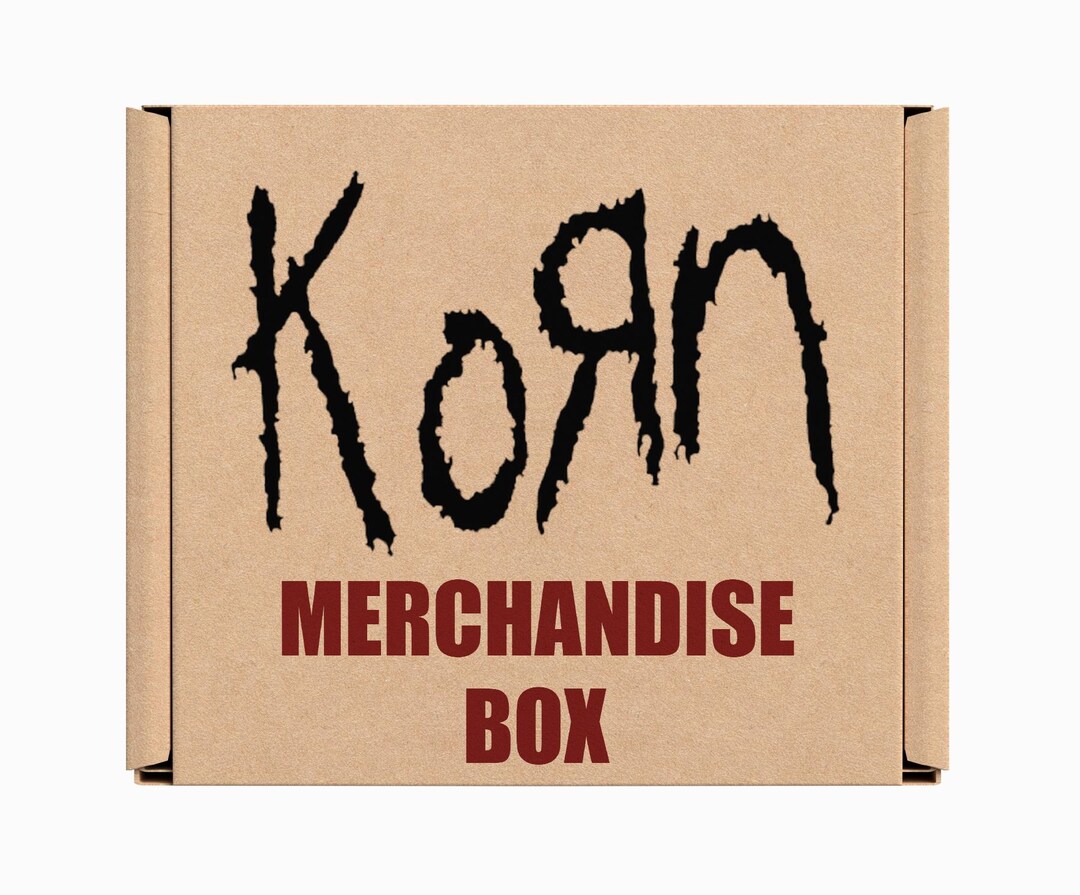 Korn Merchandise Box January 2025 Version Official Licensed Products ...