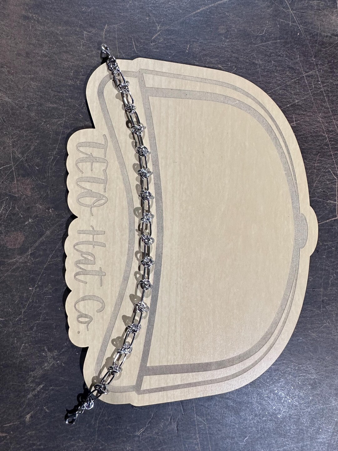 Barb Wire Style Trucker Hat Chain - Etsy