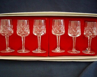 Cordial glasses set | Etsy