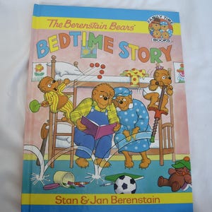 Vintage the Berenstain Bears Bedtime Story Book - Etsy