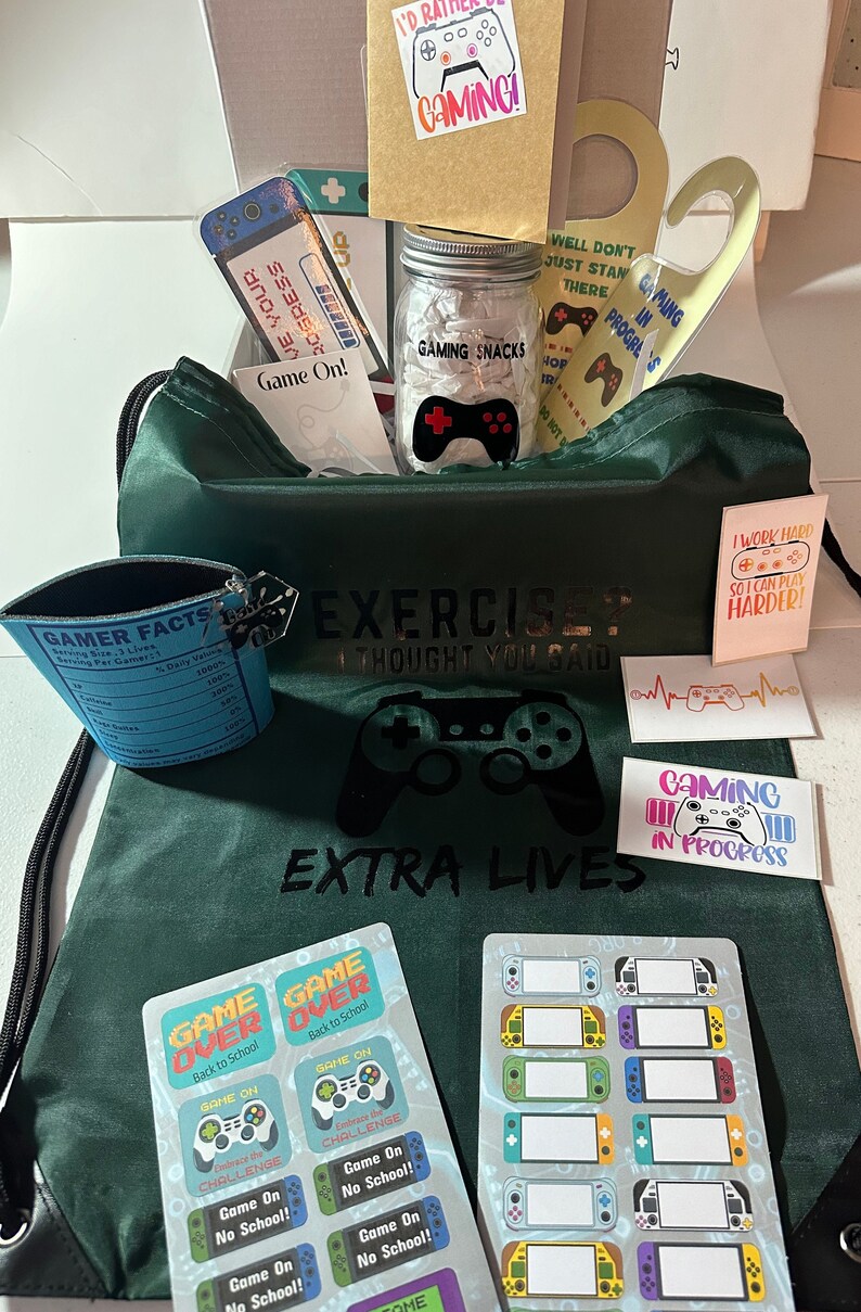 Gamer Gift Box for Tween Boy or Girl - Etsy