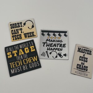 Theatre Gift for Stage Manager, Crew, Director, Tech Week, Actor or ...