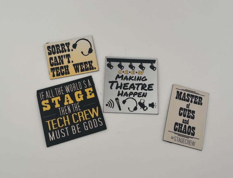 Theatre Gift for Stage Manager, Crew, Director, Tech Week, Actor or ...