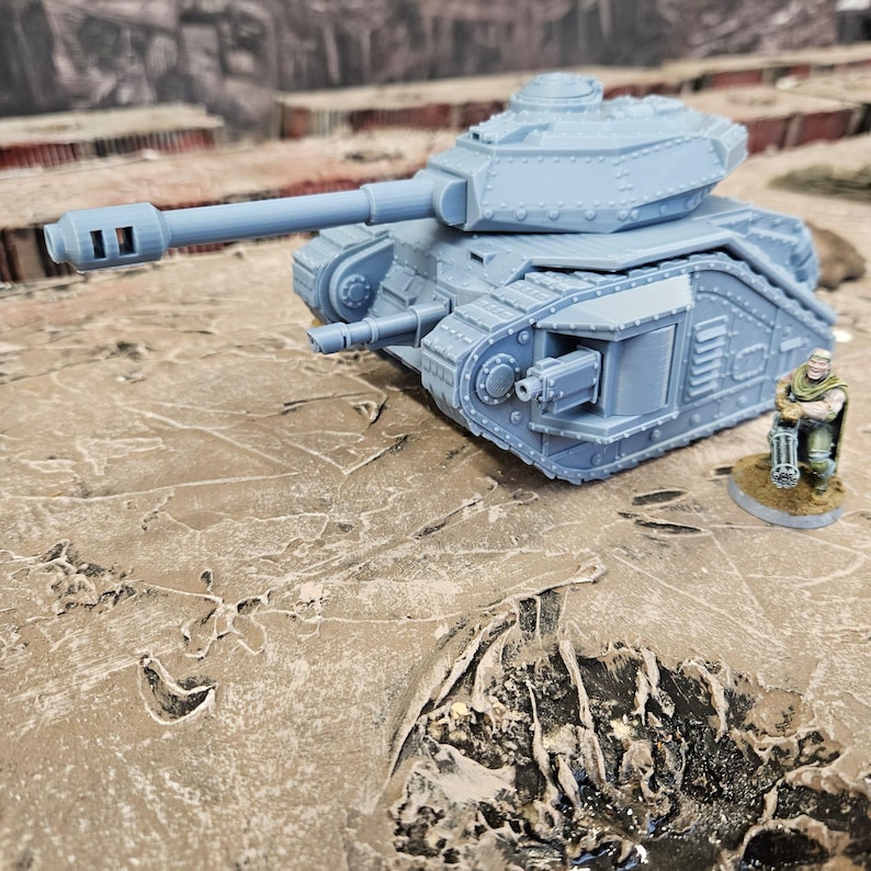 Grimdark Extra Armoured Tank - FDM Printed - Tabletop Wargaming - Etsy