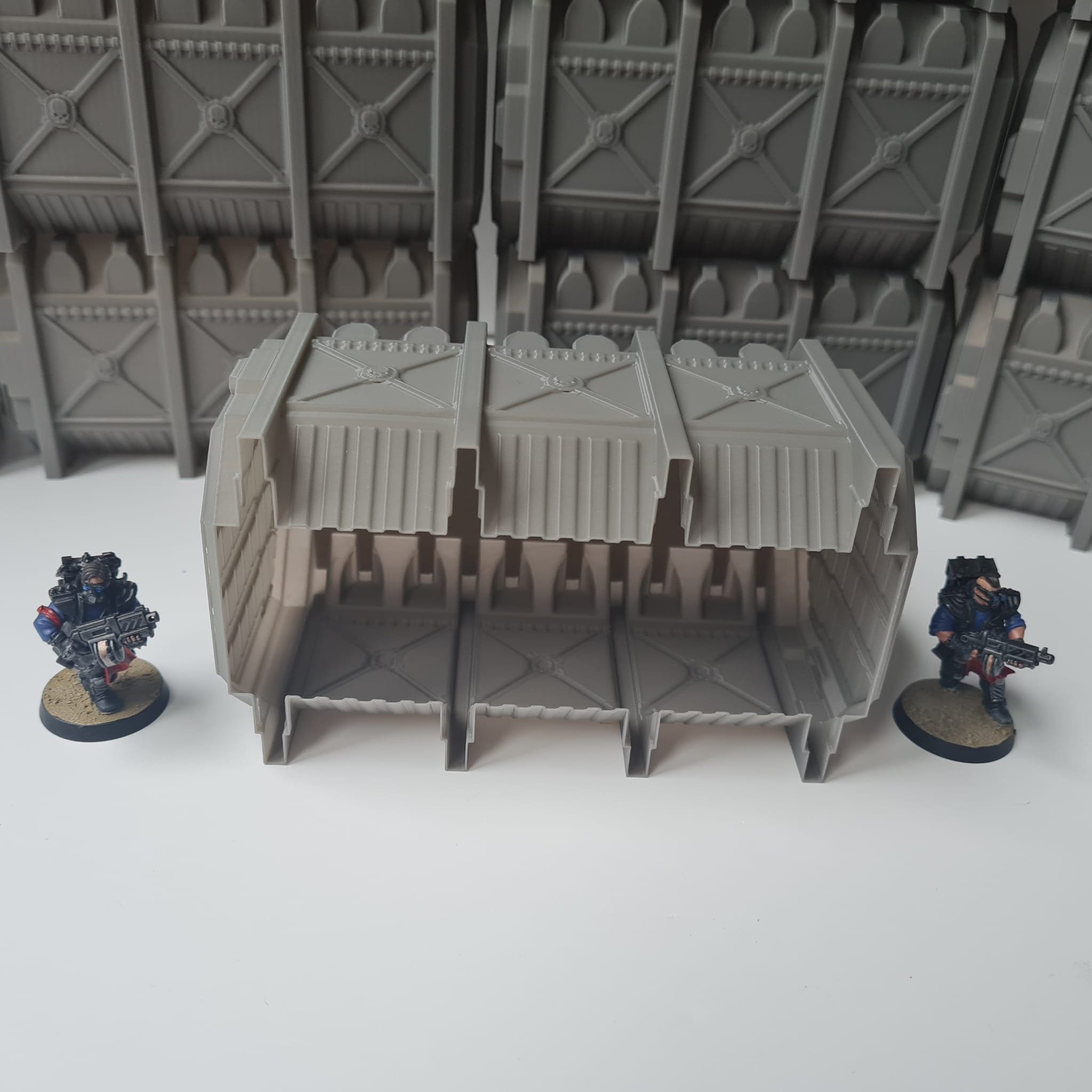 10 X Industrial Armoured Containers Terrain - Tabletop Bundle - - Etsy