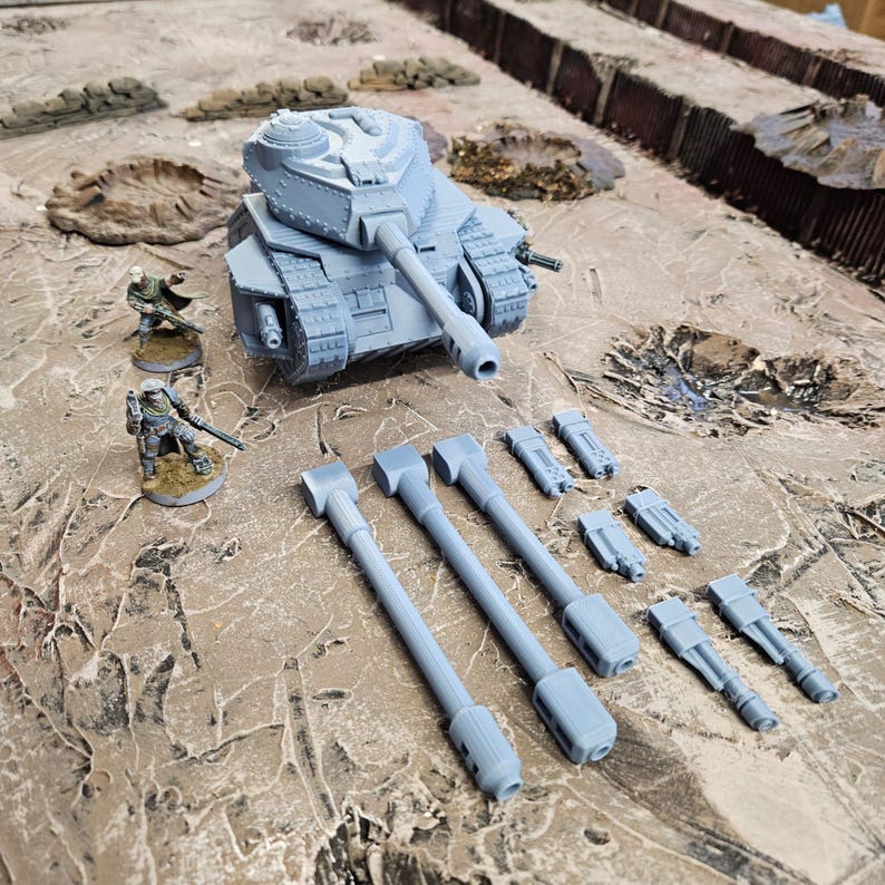Grimdark Extra Armoured Tank - FDM Printed - Tabletop Wargaming - Etsy