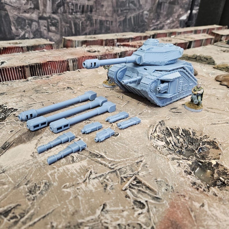 Grimdark Extra Armoured Tank - FDM Printed - Tabletop Wargaming - Etsy
