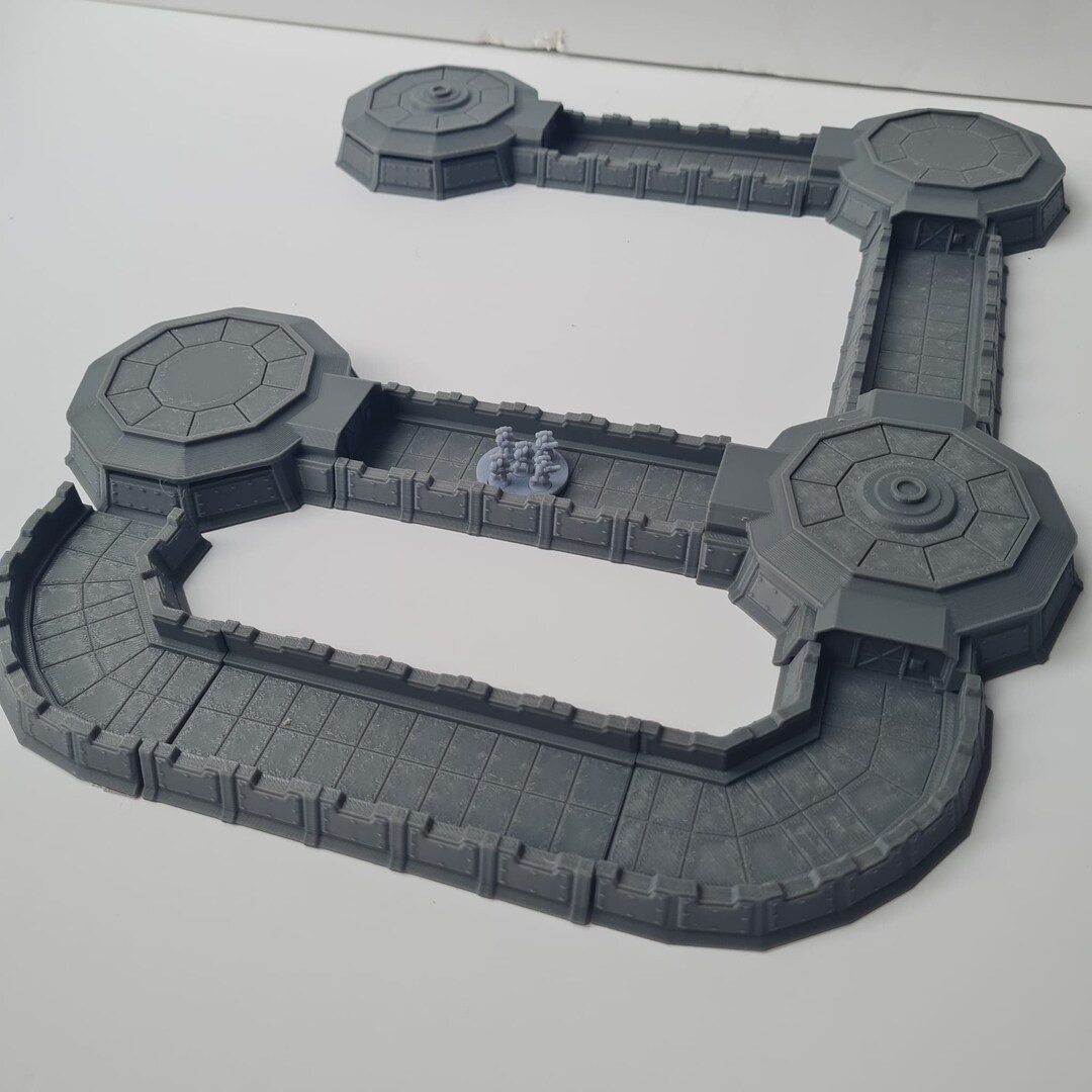 Epic Trench System Scatter Terrain - Epic Scale - Imperialis Legions ...