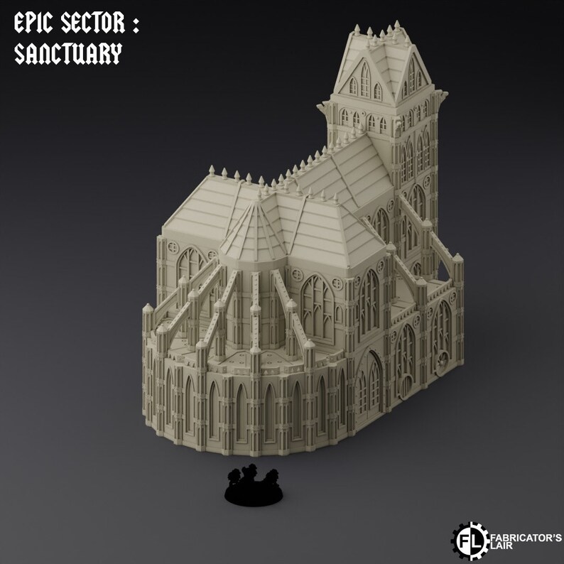 Ruined City Large Building Scatter Terrain - Small Scale - - Etsy
