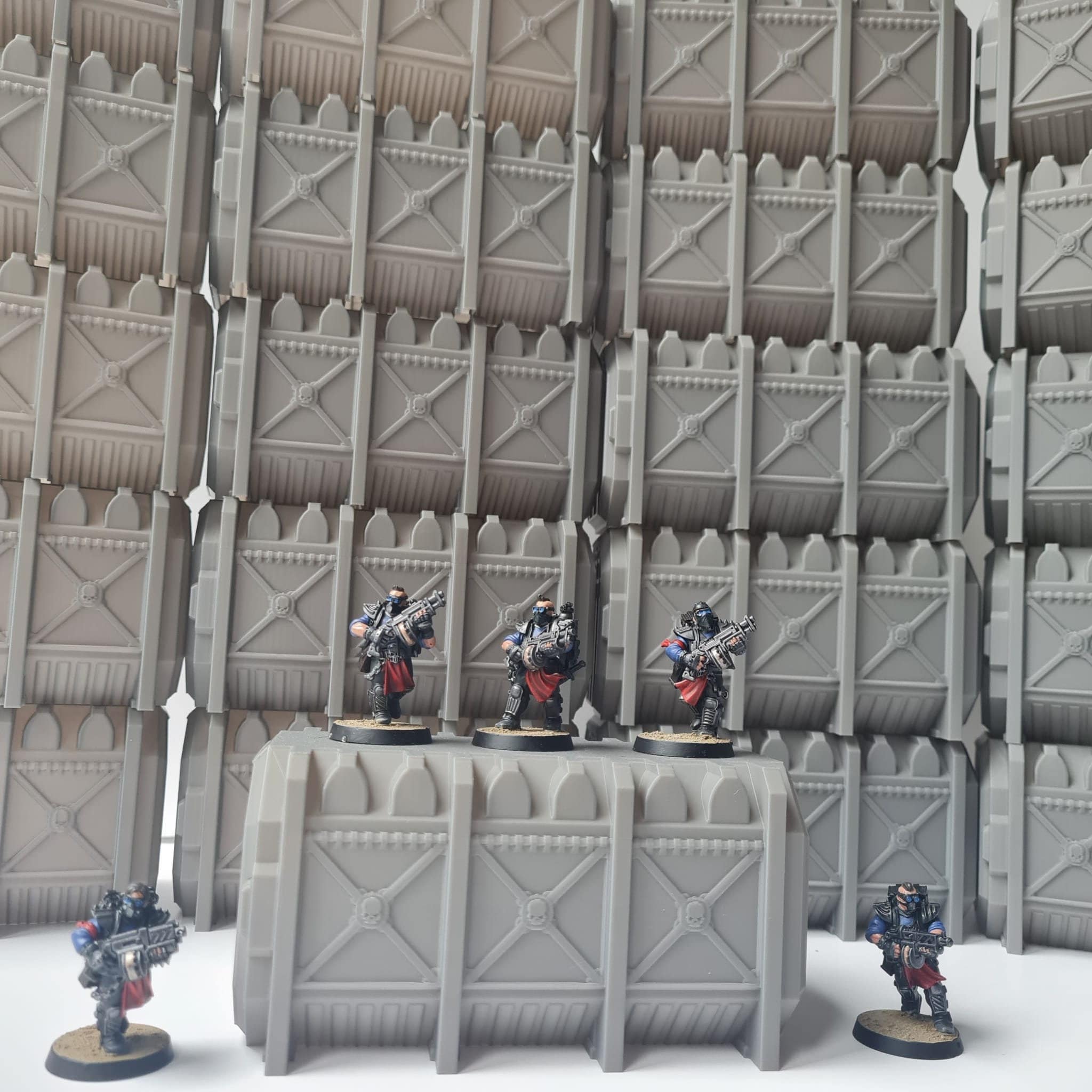 10 X Industrial Armoured Containers Terrain - Tabletop Bundle - - Etsy