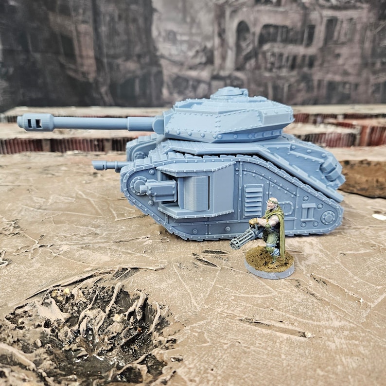 Grimdark Extra Armoured Tank - FDM Printed - Tabletop Wargaming - Etsy