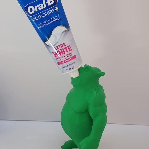 Toothpaste Dispenser Shrek - Etsy