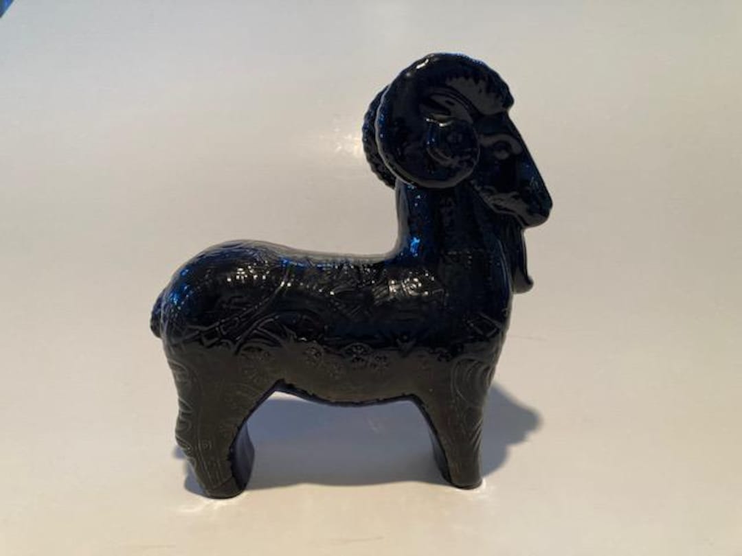 MCM Black Ram - Etsy