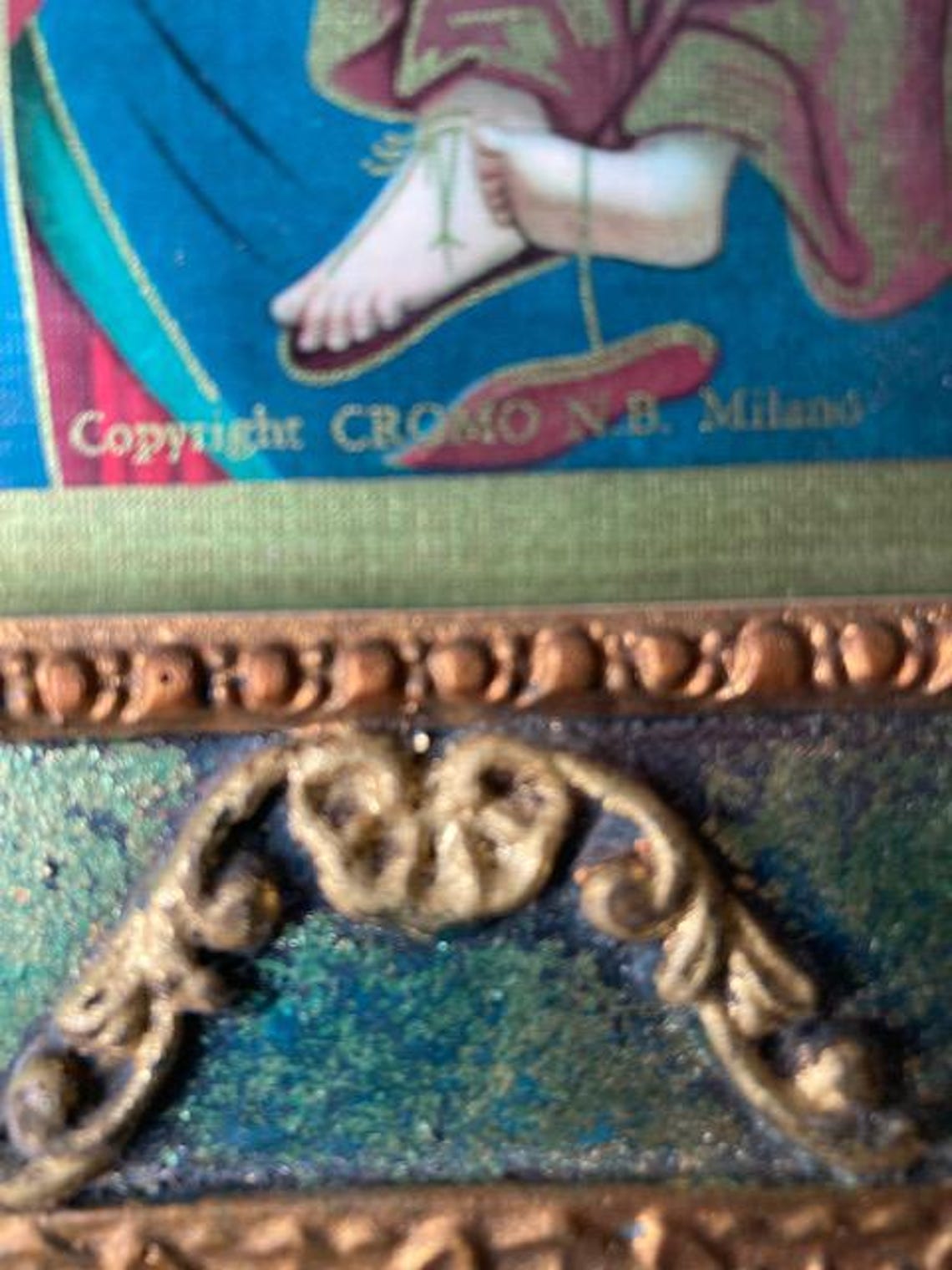 Italian Gold Gilt Icon - Etsy