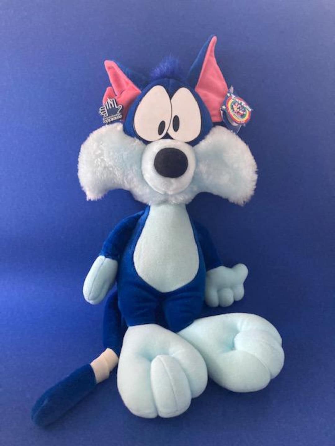 20" Tiny Toons Furrball Plush - Etsy