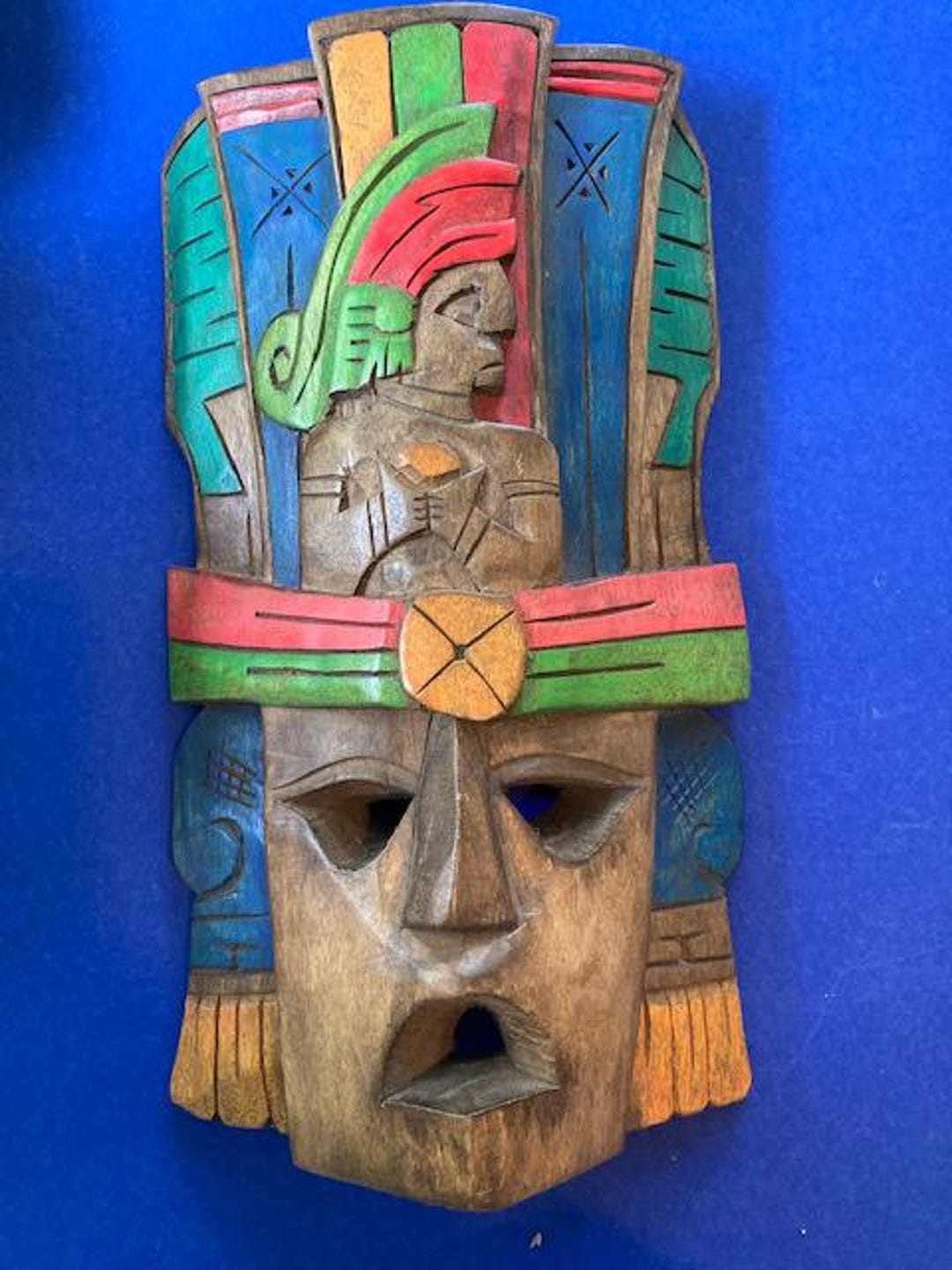 Aztec Inca Mask - Etsy