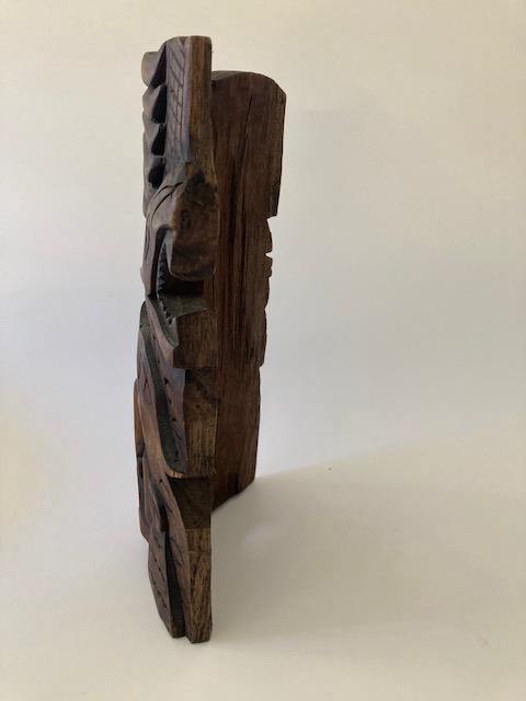 Aztec Carved Wood Mask - Etsy