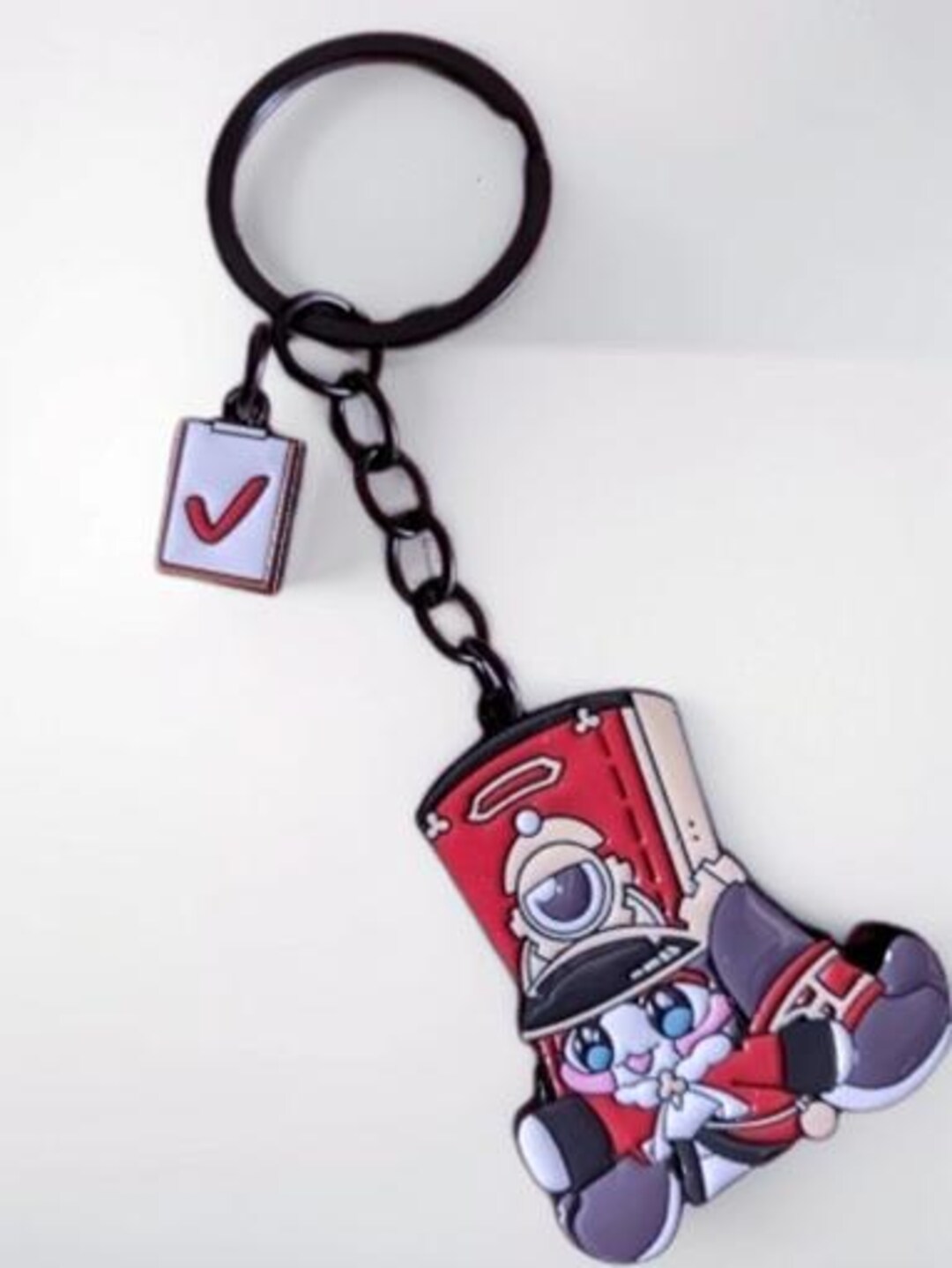 Enamel Keychain Pompom Honkai Star Rail Cute Anime Keychain ...