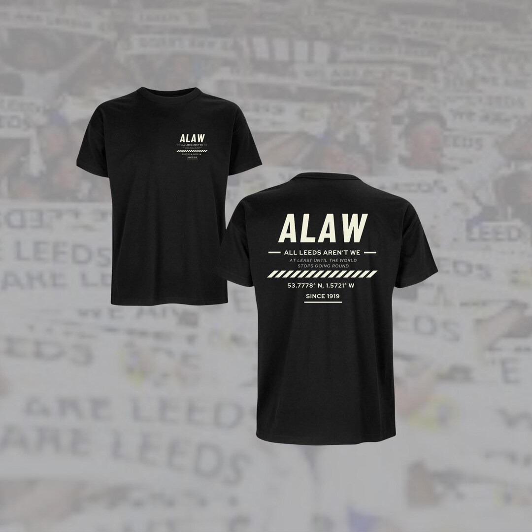 ALAW Leeds Premium Heavy Oversized Tee in 4 Colours - Etsy