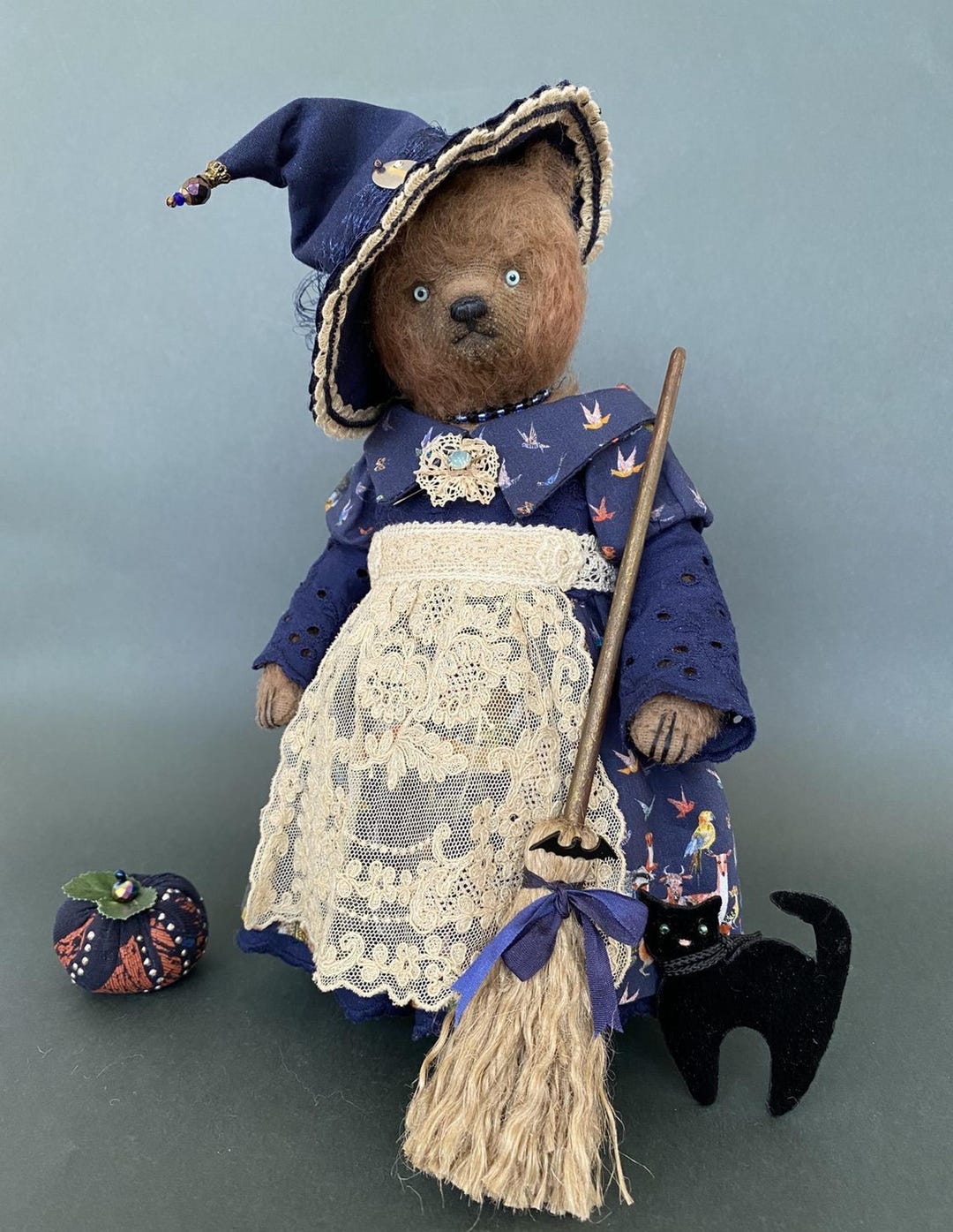 Witch Teddy Bear - Etsy