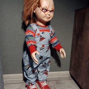 Muñeca Chucky realista hecha a mano de 29 pulgadas - Etsy México