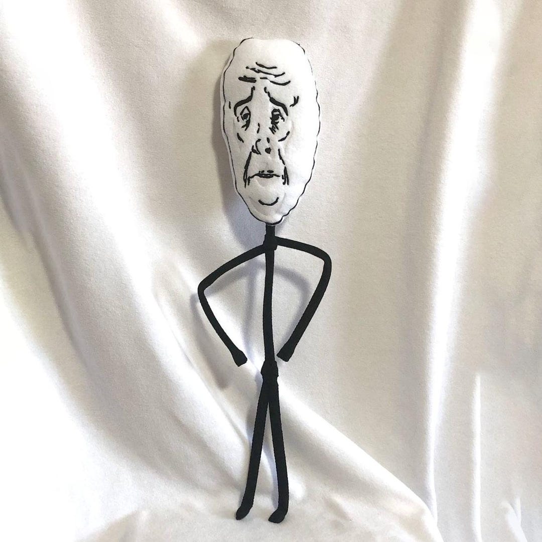 Okay Face Trollface Plush, Troll Face Meme Plush Toy - Etsy