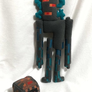 Minecraft Creaking Plush, Game Soft Toy, Minecraft Plushie, Gamer Gift ...