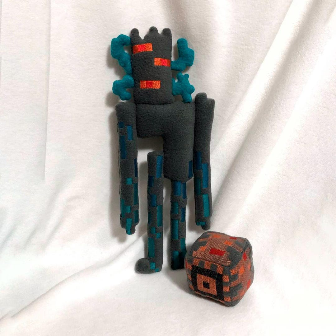 Minecraft Creaking Plush, Game Soft Toy, Minecraft Plushie, Gamer Gift ...