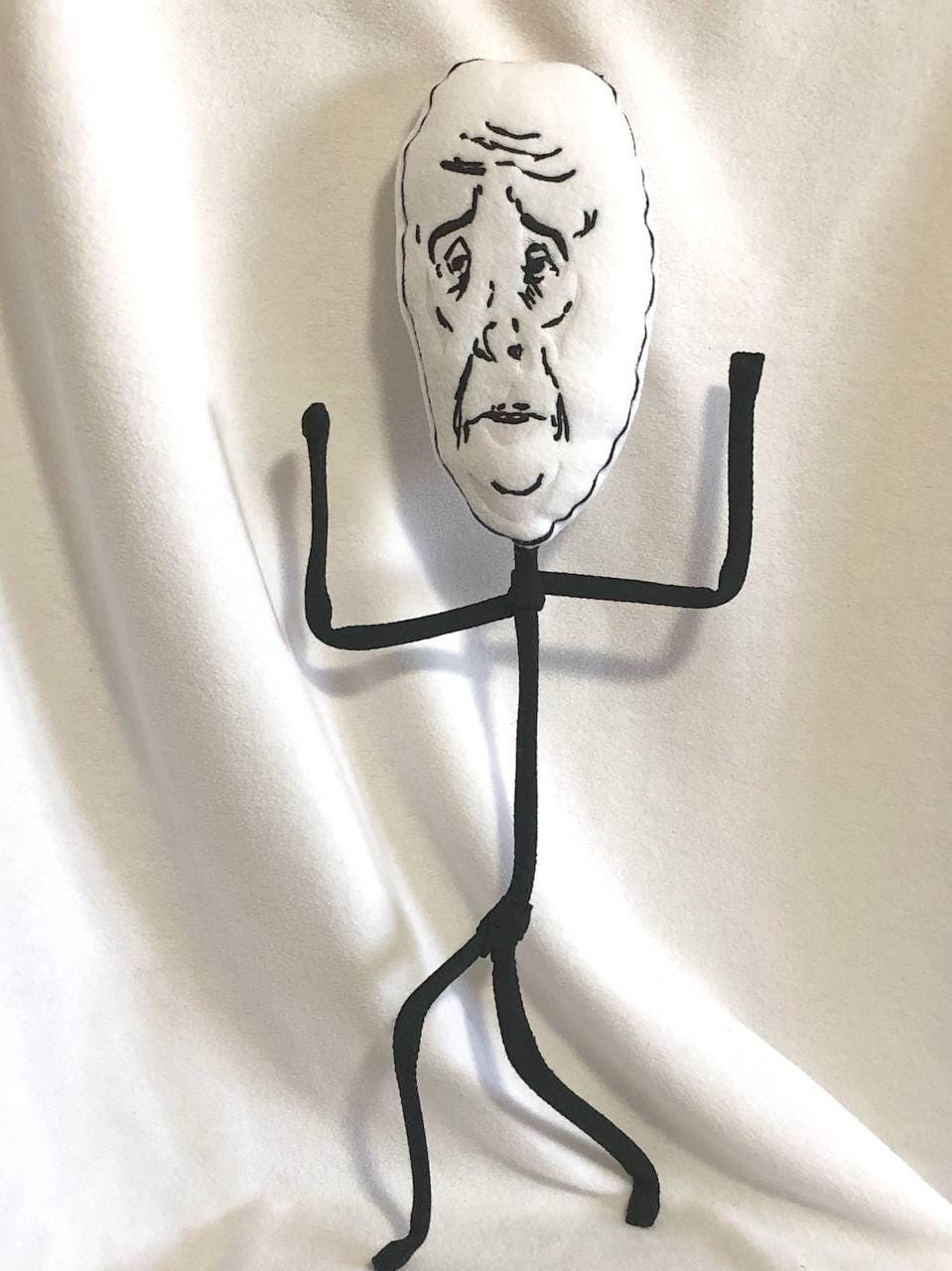 Okay Face Trollface Plush, Troll Face Meme Plush Toy - Etsy