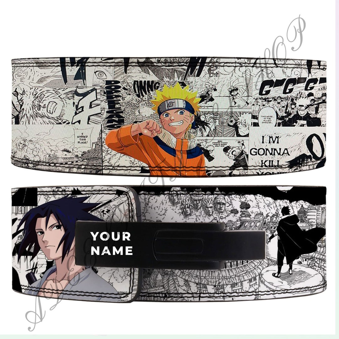 Naruto Anime Lever Belt Powerlifting Belt Anime Naruto Lever Lifting ...